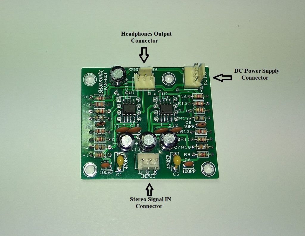 PAN-HD1 Class AA HQ Headphones Amplifier With LM833/NE5532/NJM2114 ...