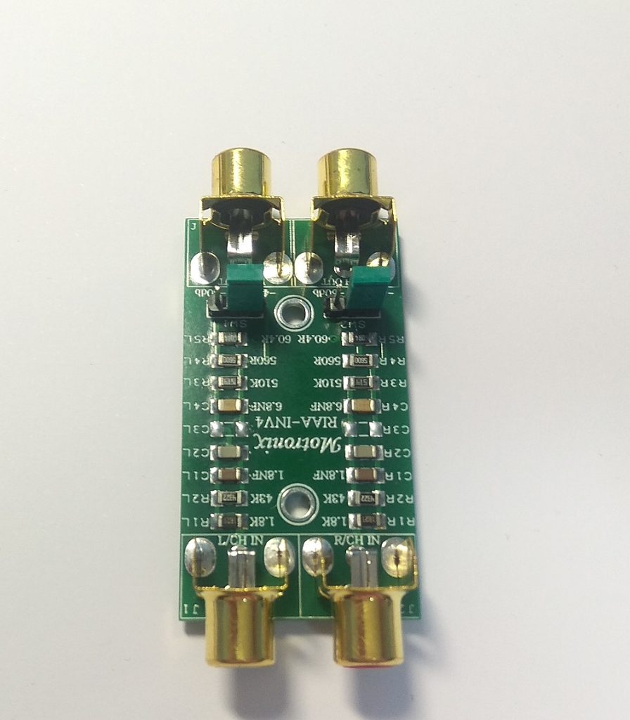 RIAA-INV4 Stereo Inverse RIAA Filter for testing MM/MC RIAA Phono Stage ...