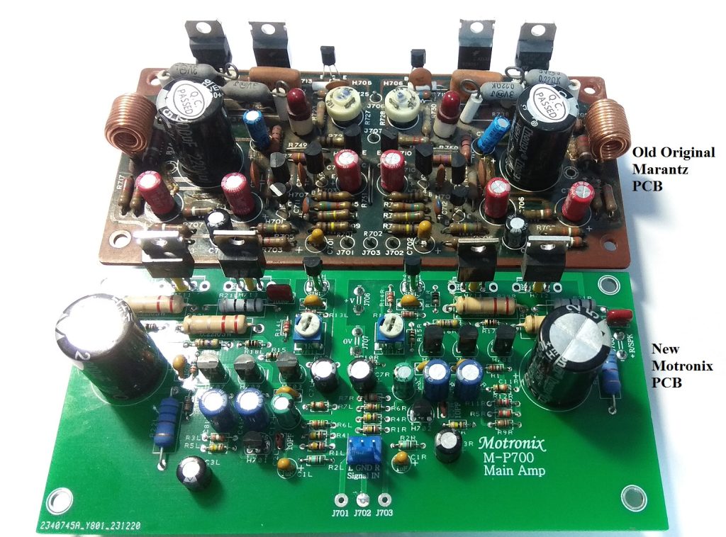 Marantz 2215B,2216/2200 P700 Main Power Amplifier same Design & PCB ...
